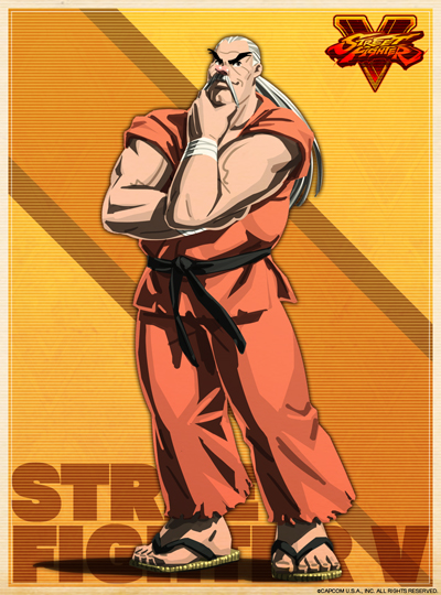 Street Fighter Galleries: Street Fighter V: Profile Cards